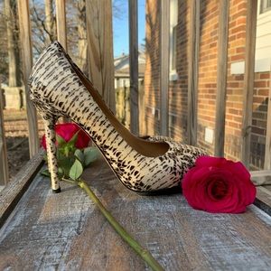 L.A.M.B. | Shoes | Lamb Prissy Snakeskin Pumps | Poshmark